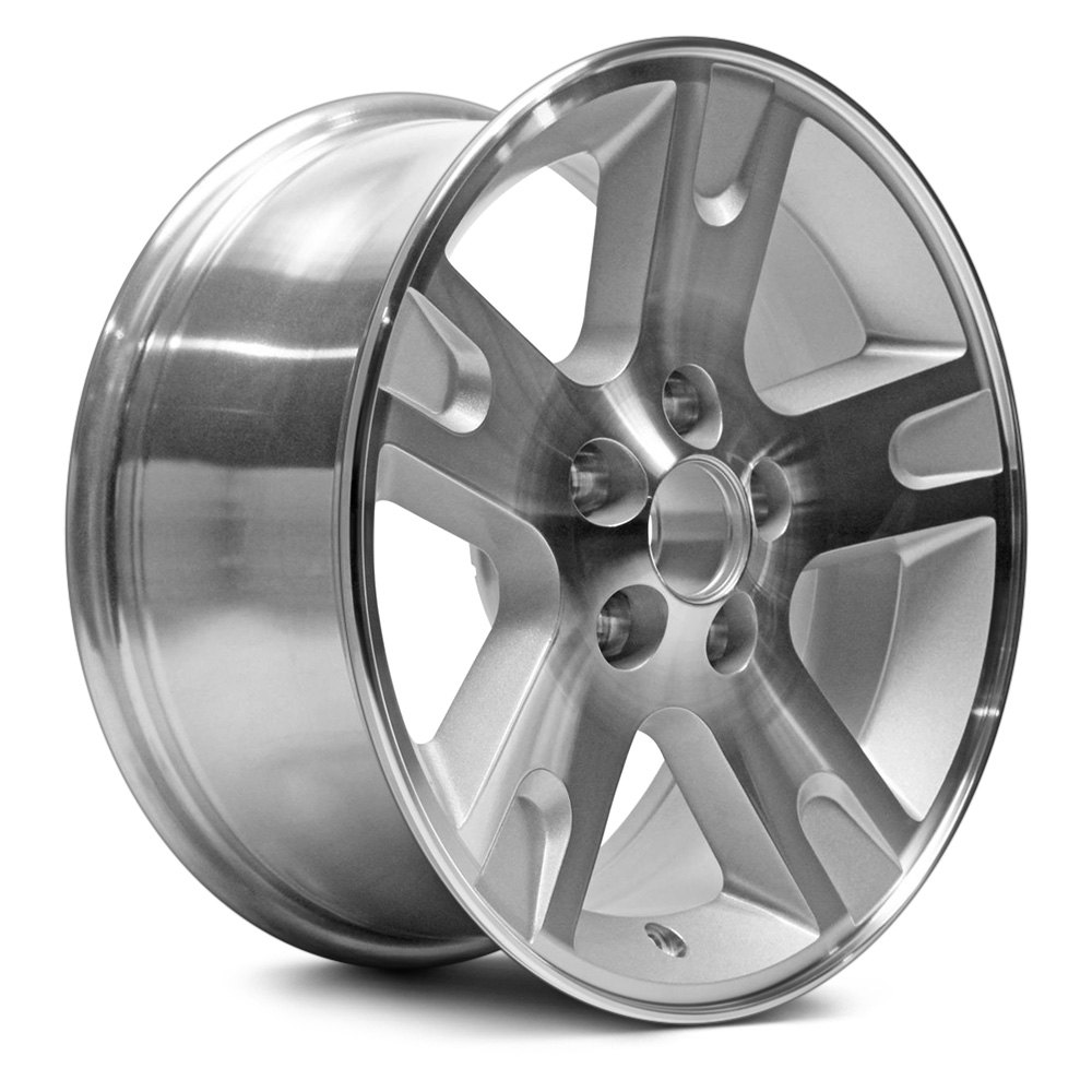 Replacement ID0607AA0933R00 - 5-Spoke Machined Face with Painted Silver ...