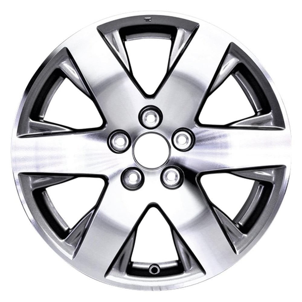 Replacement ID0607AA0957R00 - 6 I-Spoke Machined Face with Painted Gray ...