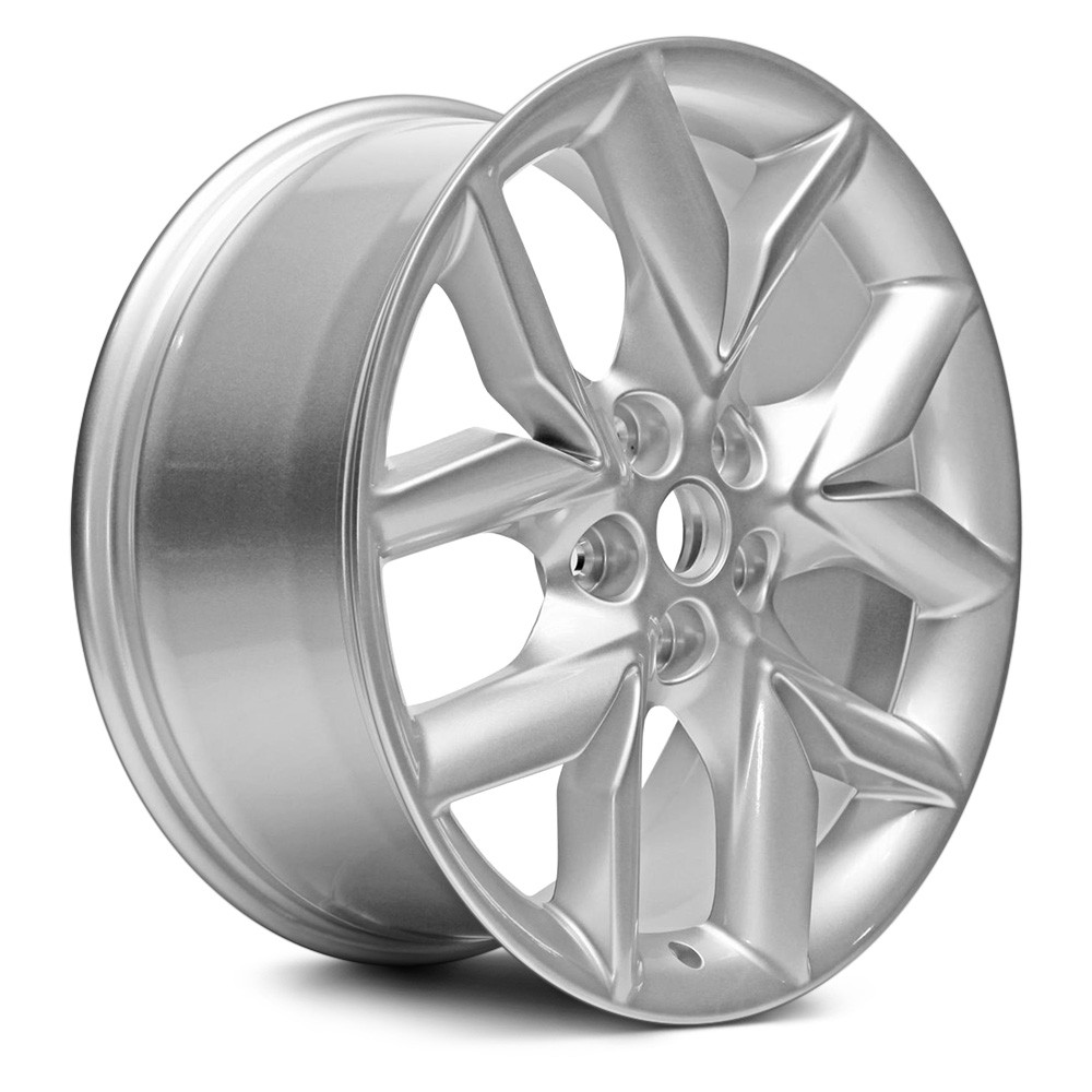 Replacement ID0607AA0968R00 - 5 V-Spoke Painted Silver 19x8.5 Alloy ...