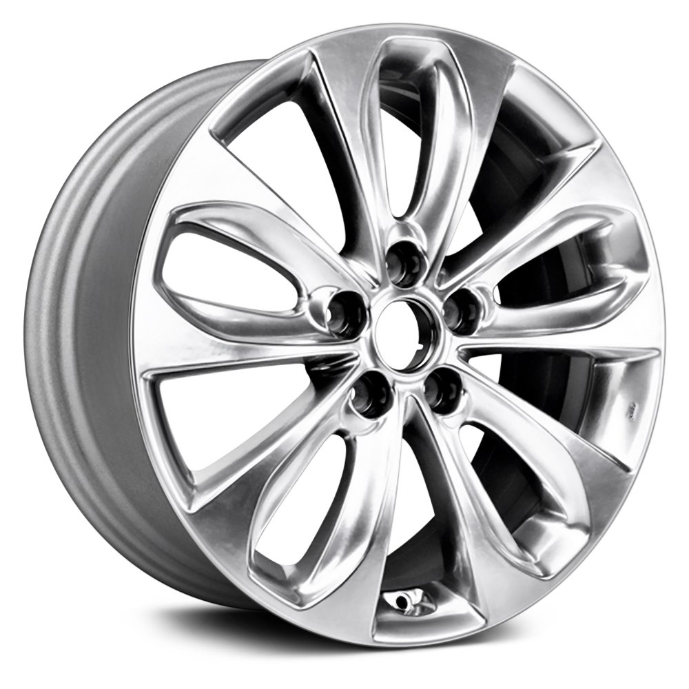 Replacement ID0607AA1009R00 - 5 Split-Spoke Painted Light Hyper Silver ...