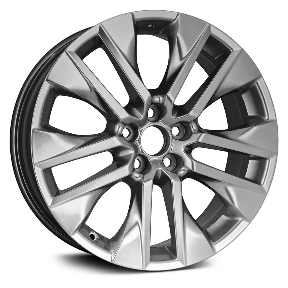 Replacement ID0607AA1039R00 - 5 V-Spoke Painted Light Hyper Silver 19x7 ...