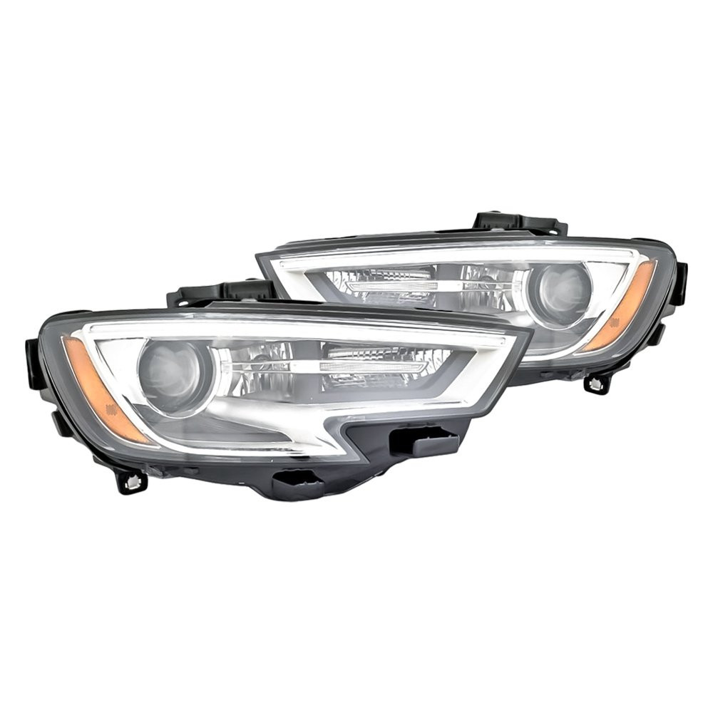 Replacement VS-ID0001AA1264C00 - Headlight Set Lens and Housing (CAPA ...
