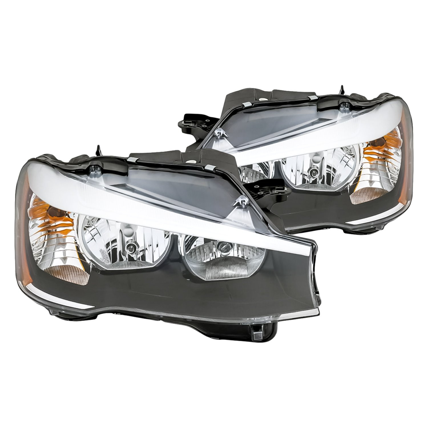 Replacement VS-ID0001AA1294C00 - Driver and Passenger Side Headlight ...