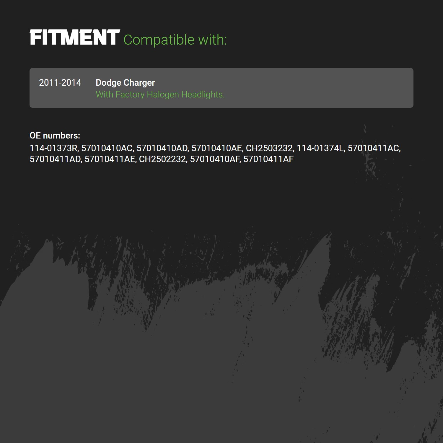 Replacement VS-ID0001AA1924C00 - Headlight Set (CAPA Certified)