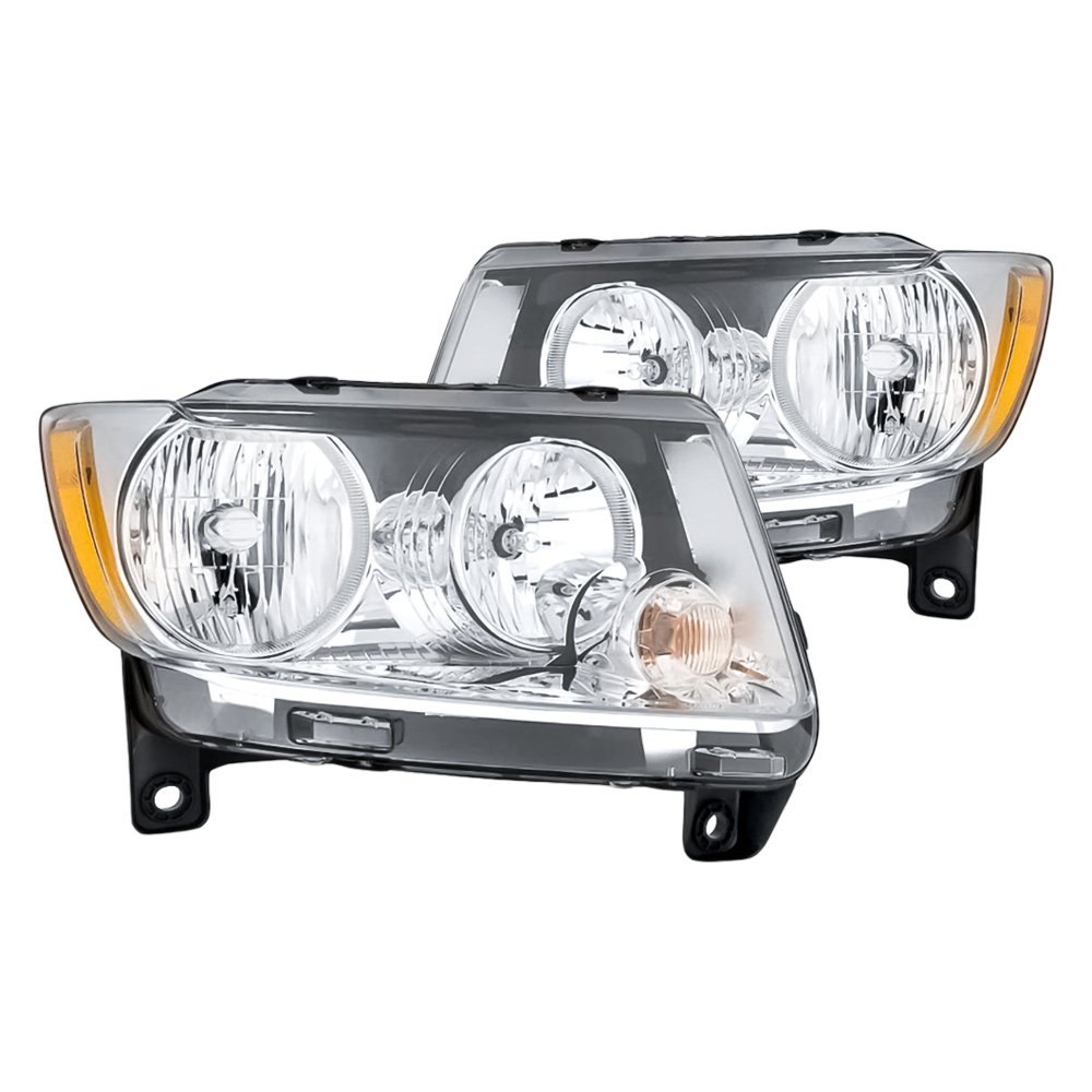 Replacement VS-ID0001AA2322C00 - Driver and Passenger Side Headlight ...