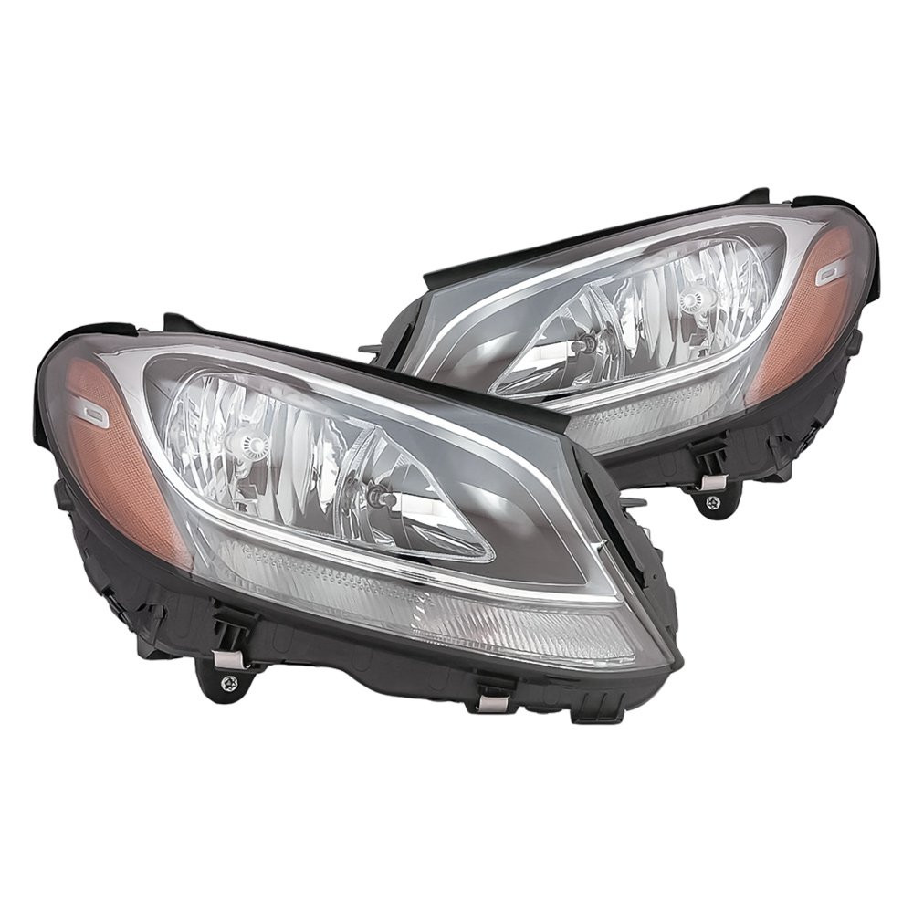 Replacement VS-ID0001AA2618C00 - Driver and Passenger Side Headlight ...