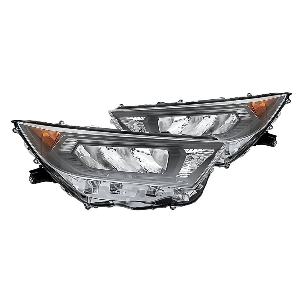 Replacement VS-ID0001AA4168C00 - Driver and Passenger Side Headlight ...
