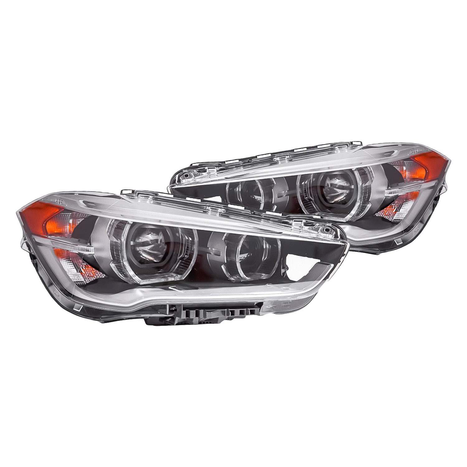Replacement VS-ID0001AA4628C00 - Driver and Passenger Side Headlight ...