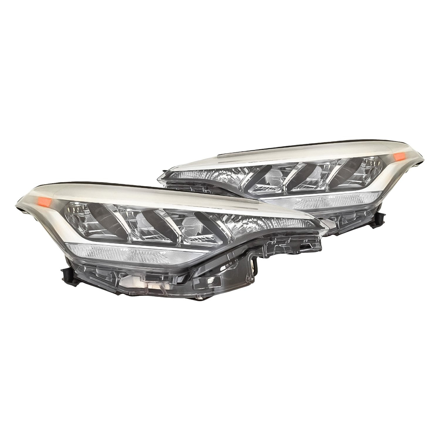 Replacement VS-ID0001AA4698C00 - Driver and Passenger Side Headlight ...