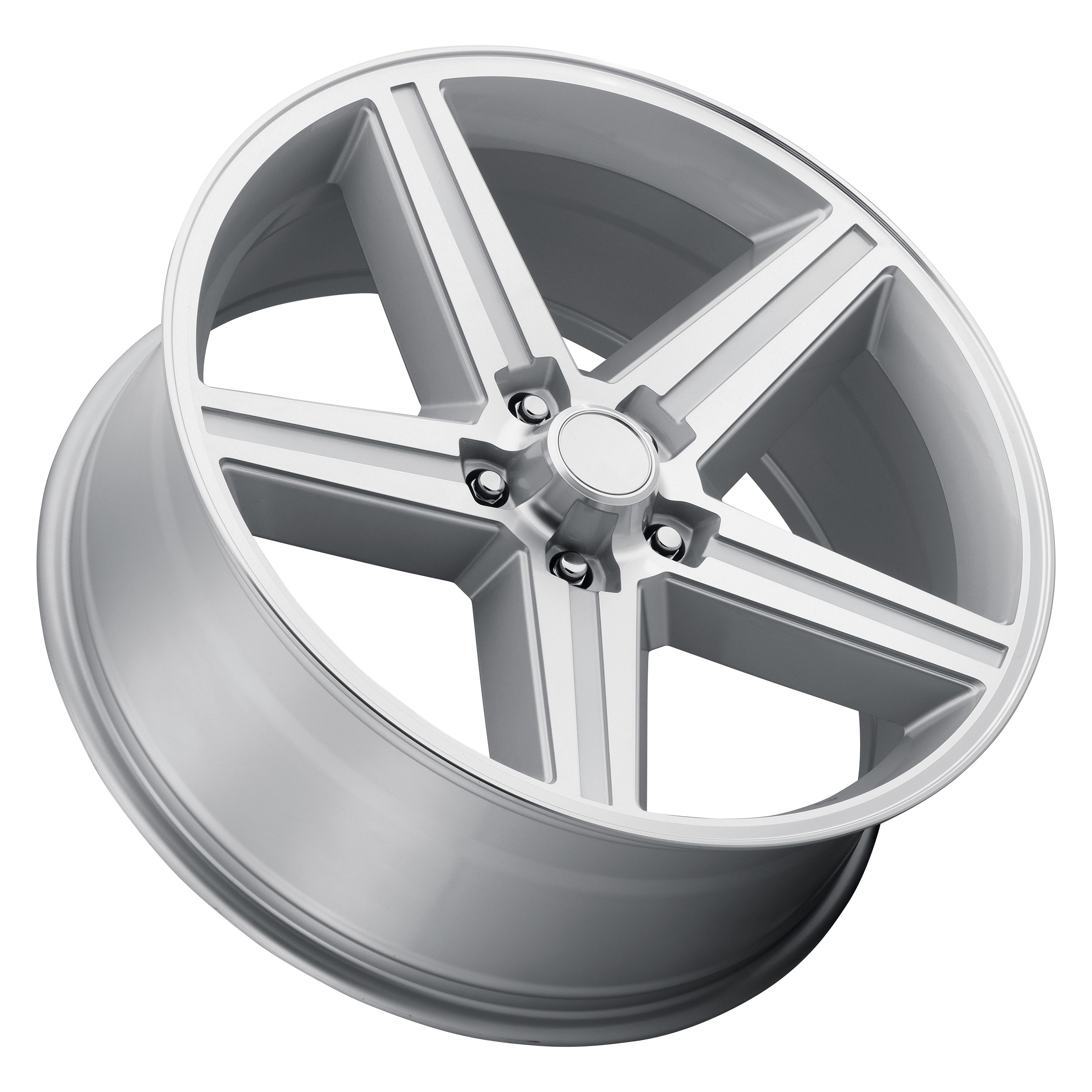 REPLICA TECH® RT-21 Wheels - Silver with Machined Face Rims