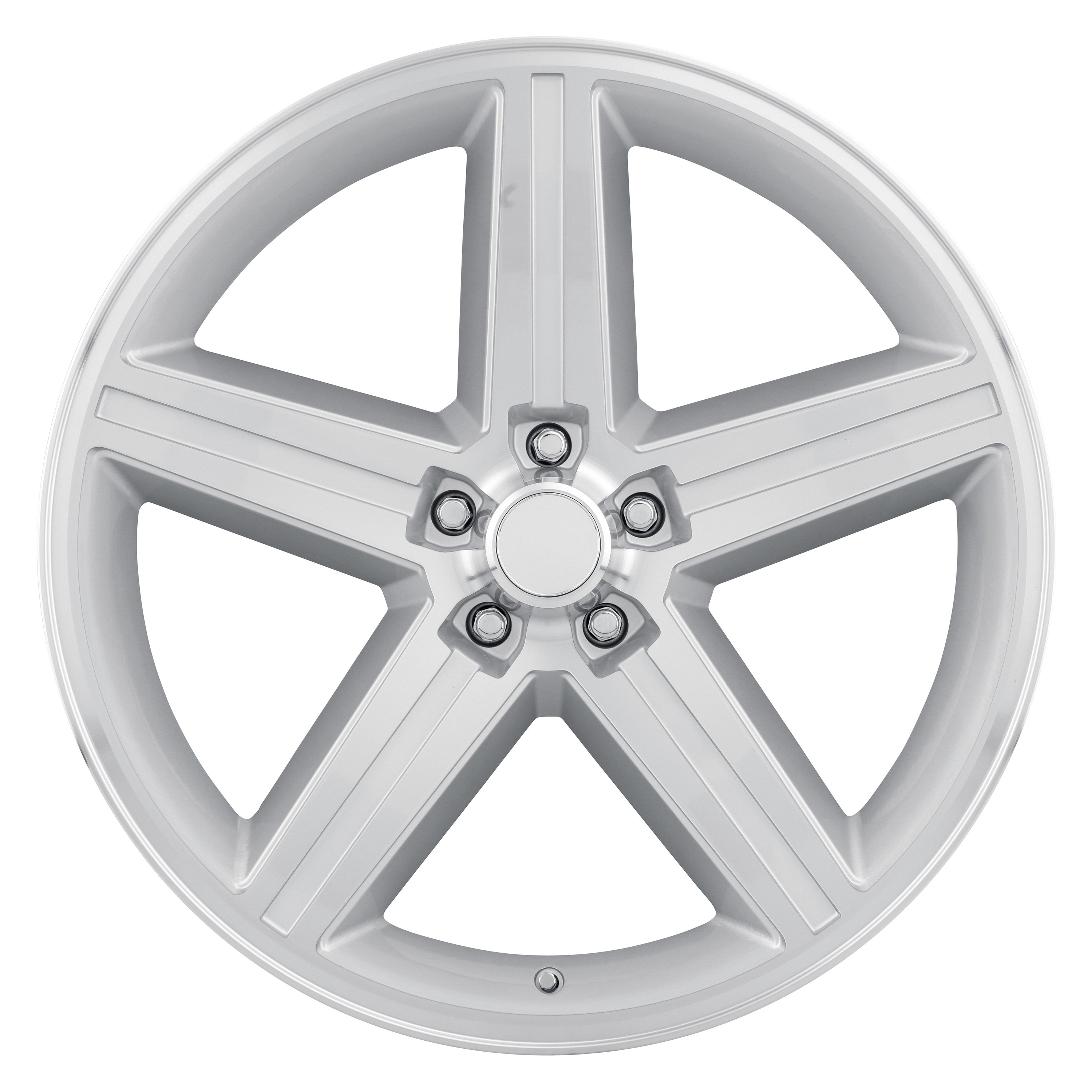 REPLICA TECH® RT-21 Wheels - Silver with Machined Face Rims