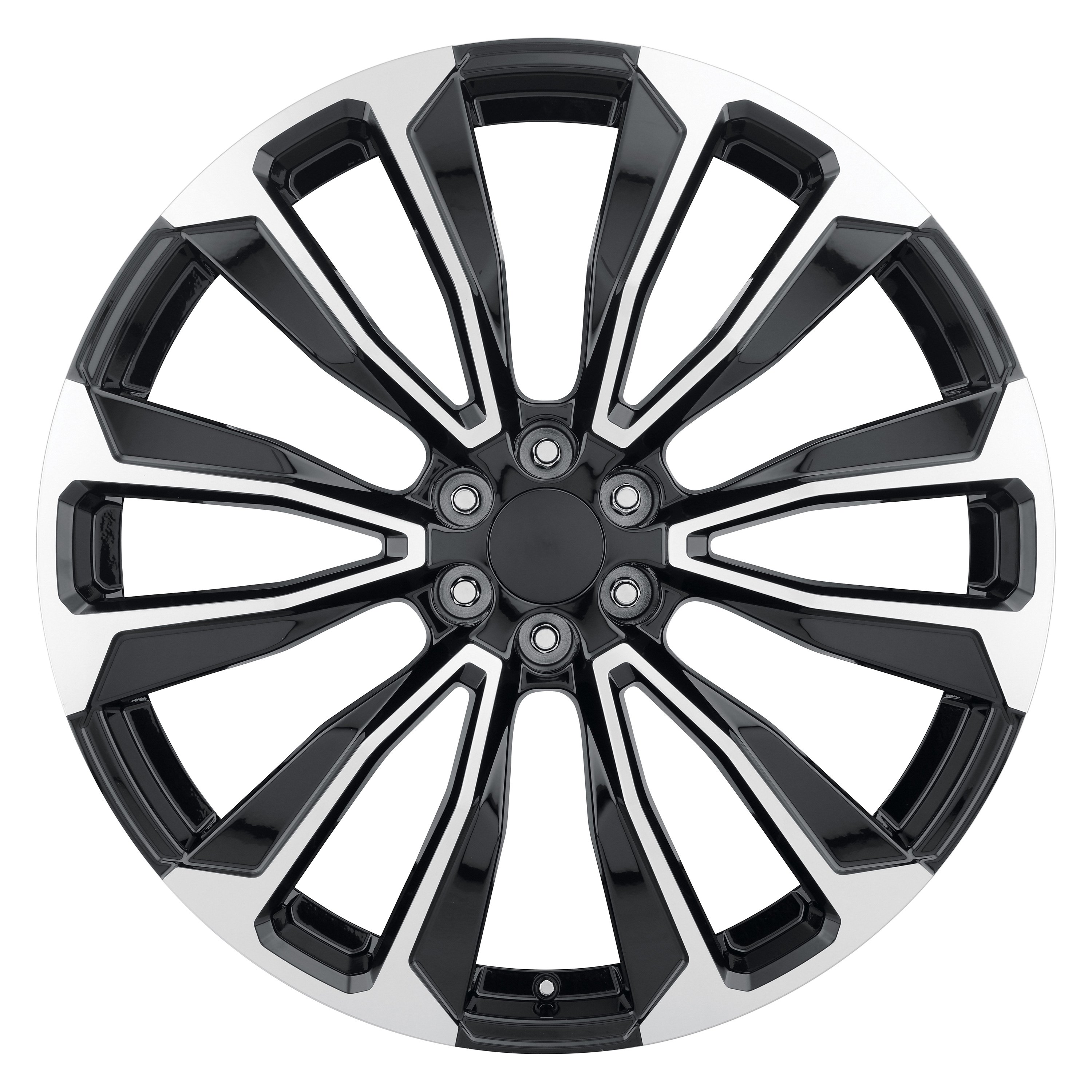 REPLICA TECH® RT-26 Wheels - Gloss Black with Machined Face Rims - RT26 ...