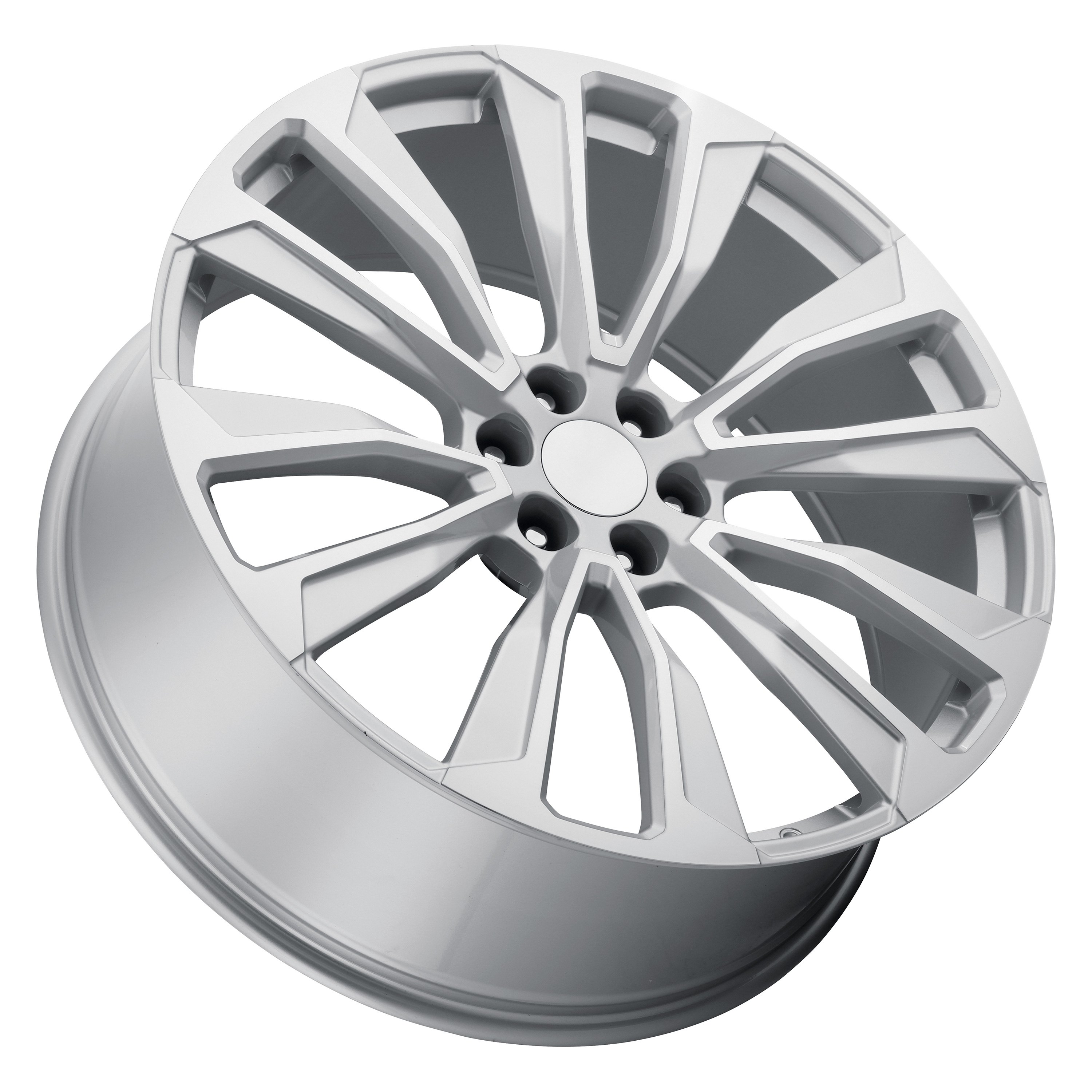 REPLICA TECH® RT-26 Wheels - Silver with Machined Face Rims