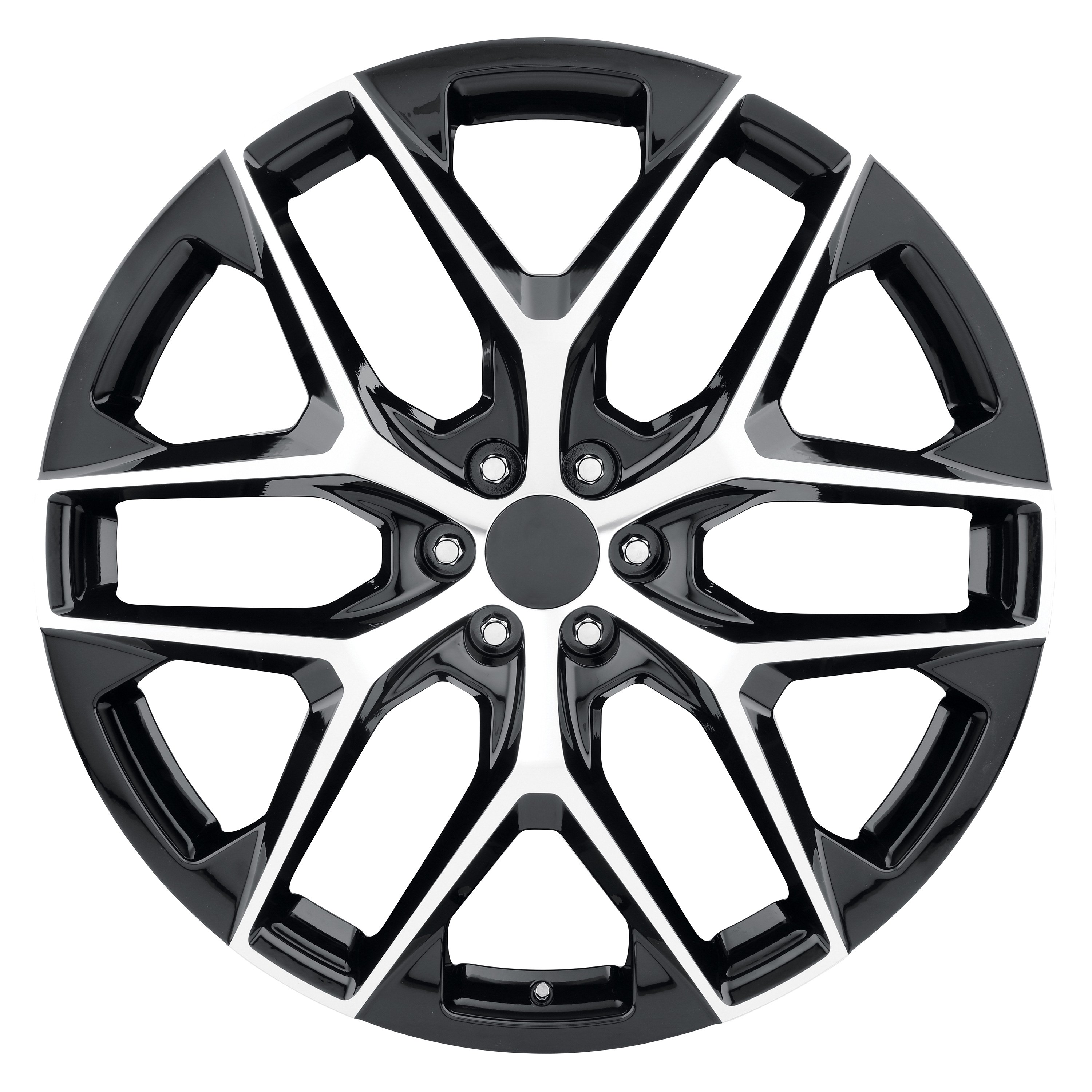 REPLICA TECH® RT-28 Wheels - Gloss Black with Machined Face Rims