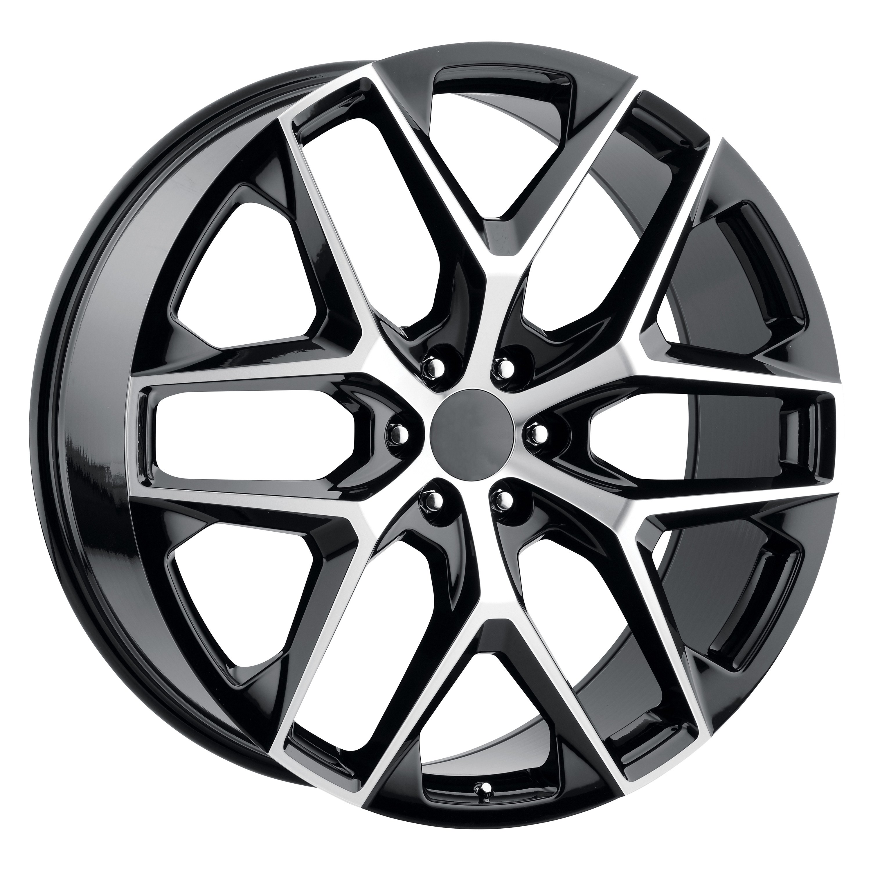 REPLICA TECH® RT-28 Wheels - Gloss Black with Machined Face Rims