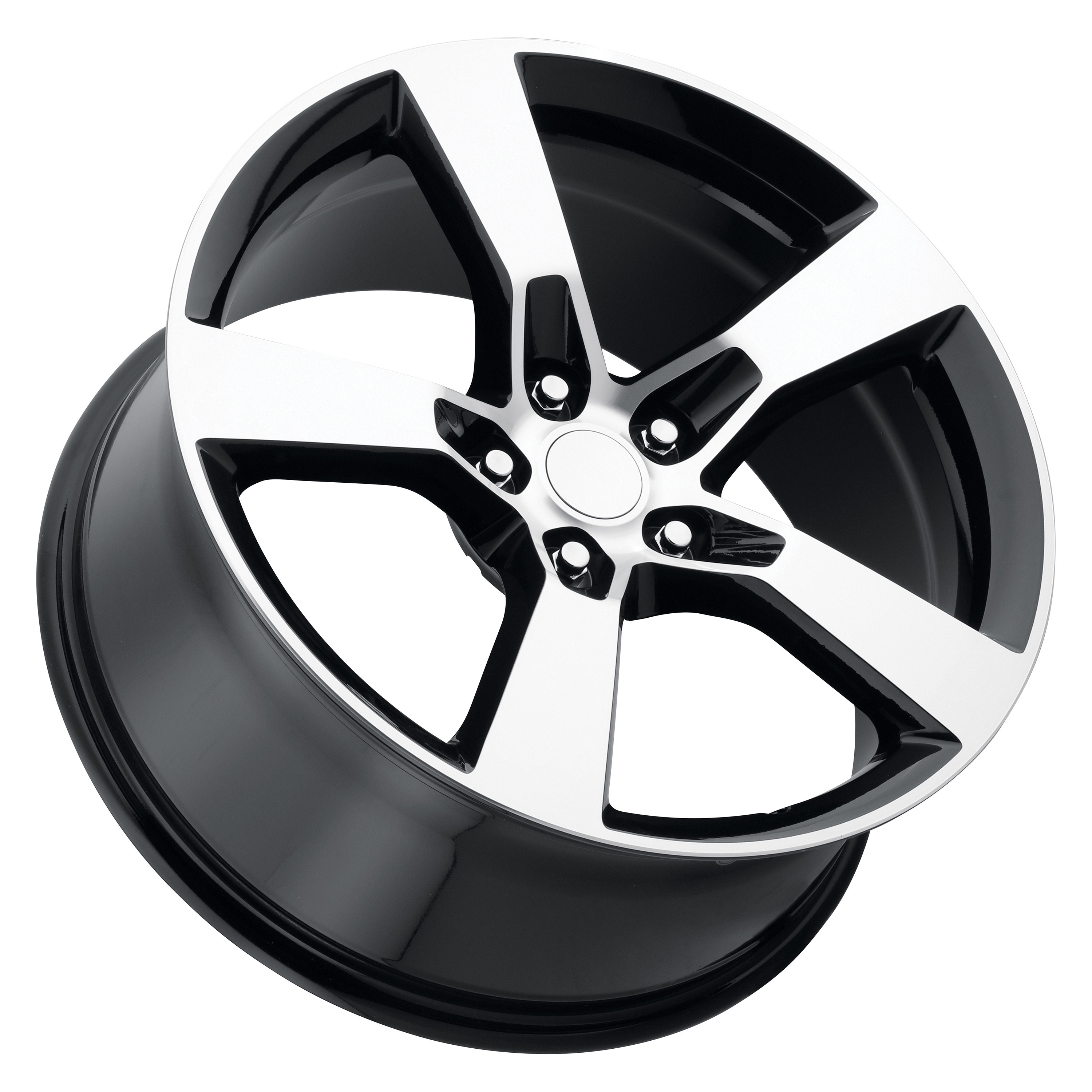 REPLICA TECH® RT-34 Wheels - Gloss Black with Machined Face Rims