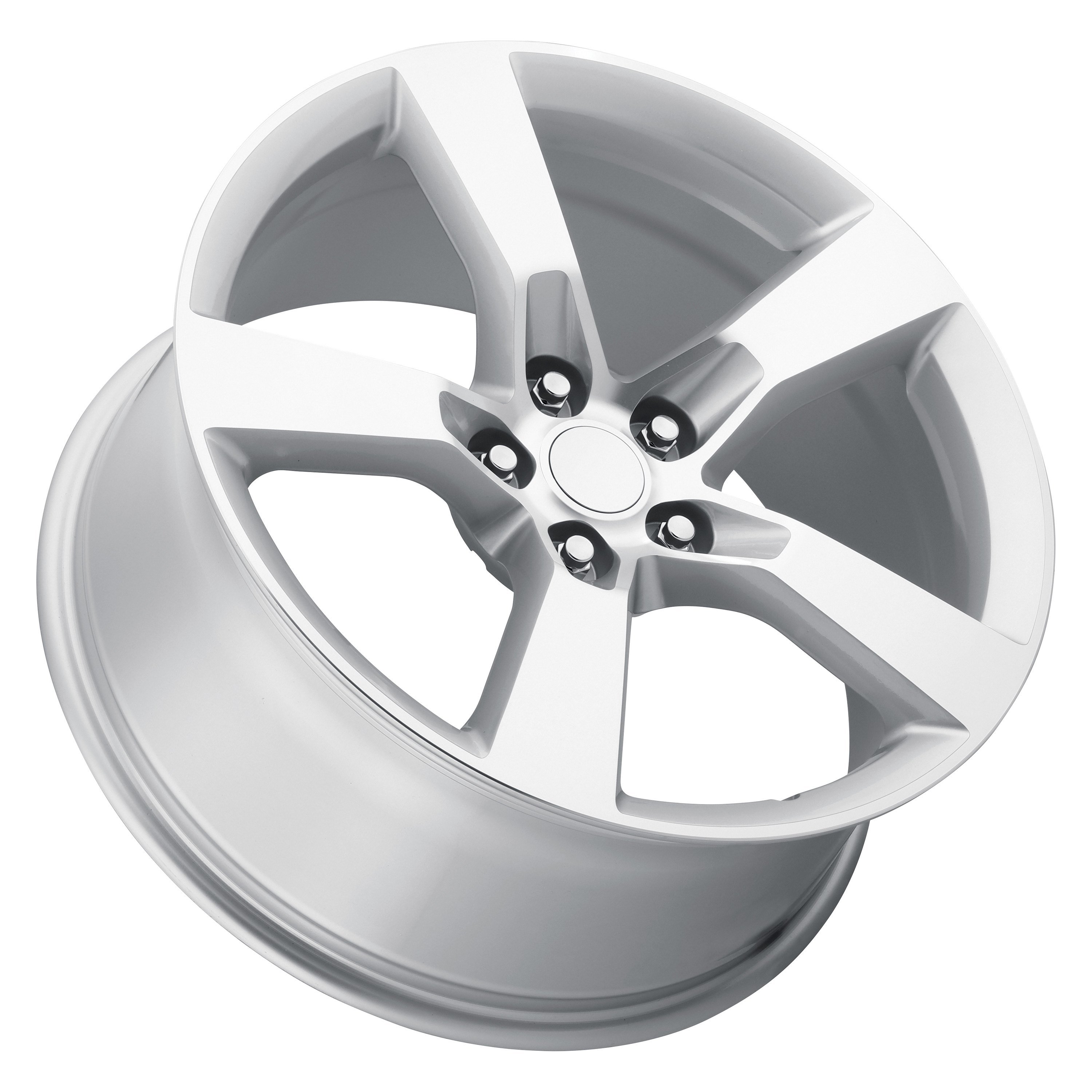 REPLICA TECH® RT-34 Wheels - Silver with Machined Face Rims - RT34 ...