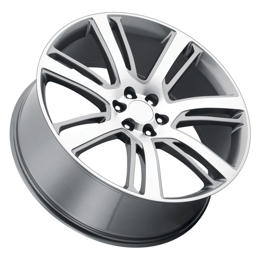 REPLICA TECH® RT-7 Wheels - Silver with Machined Face Rims