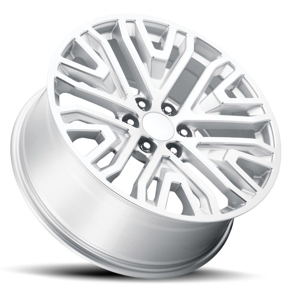 REPLICA TECH® RT-9 Wheels - Silver with Milled Accents Rims