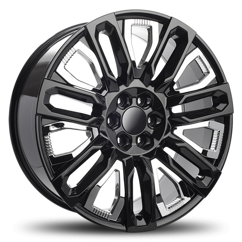 REPLICA1® RP32 Wheels - Gloss Black with Chrome Inserts Rims