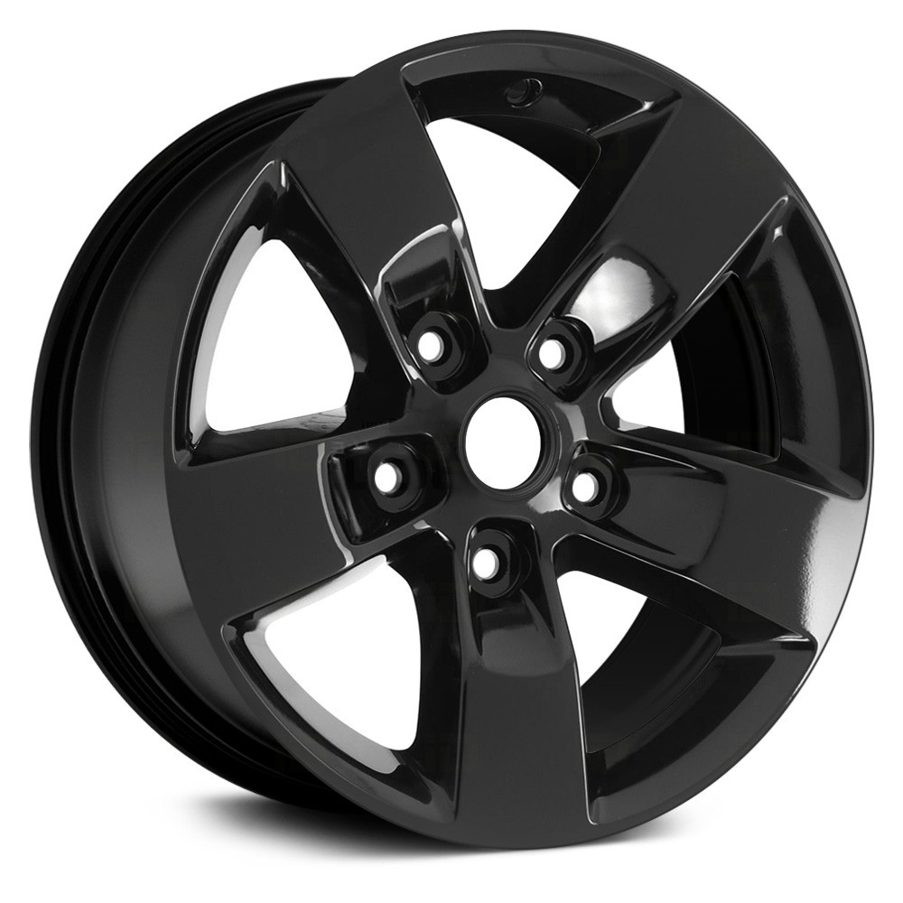 Replikaz® ALY02448U45N - 5-Spoke Painted Black 17x7 Alloy Factory Wheel ...