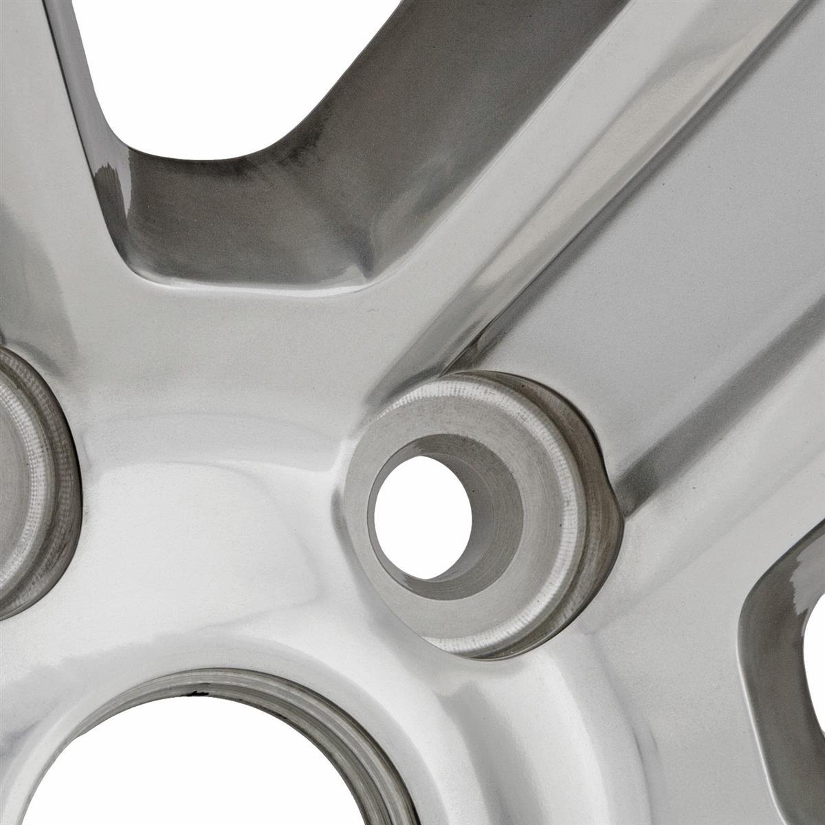 Replikaz® ALY02453U90N - 5-Spoke Polished Face with Painted Silver ...