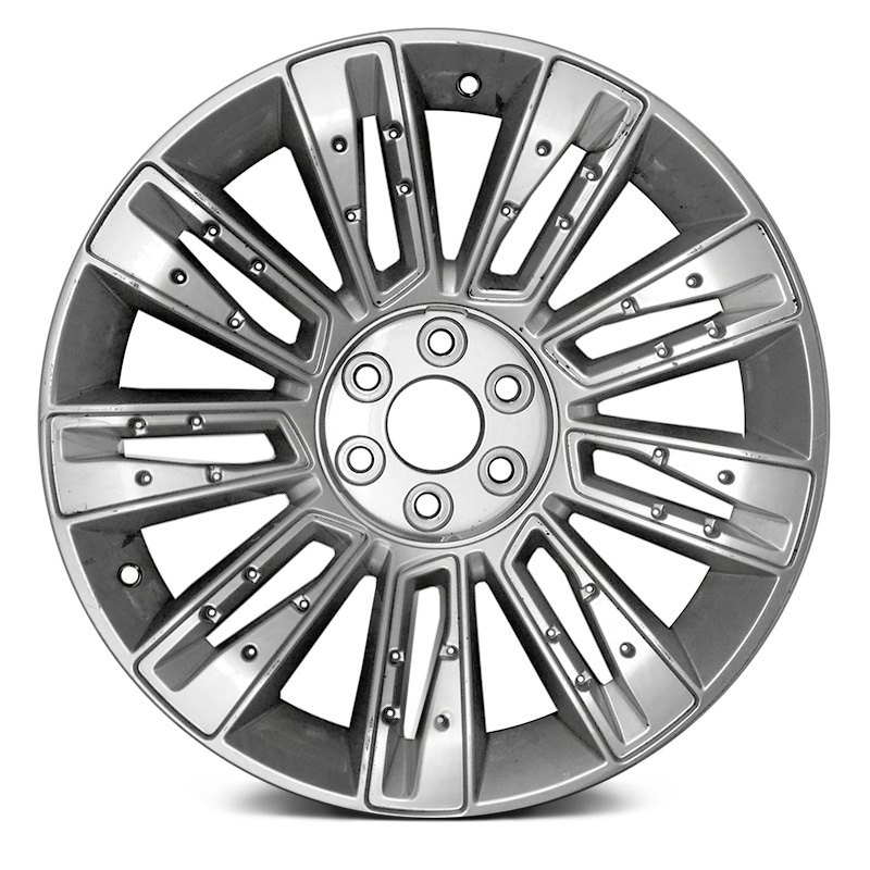 Replikaz® ALY04740U20N - 9 Double I-Spoke Silver 22x9 Alloy Factory ...