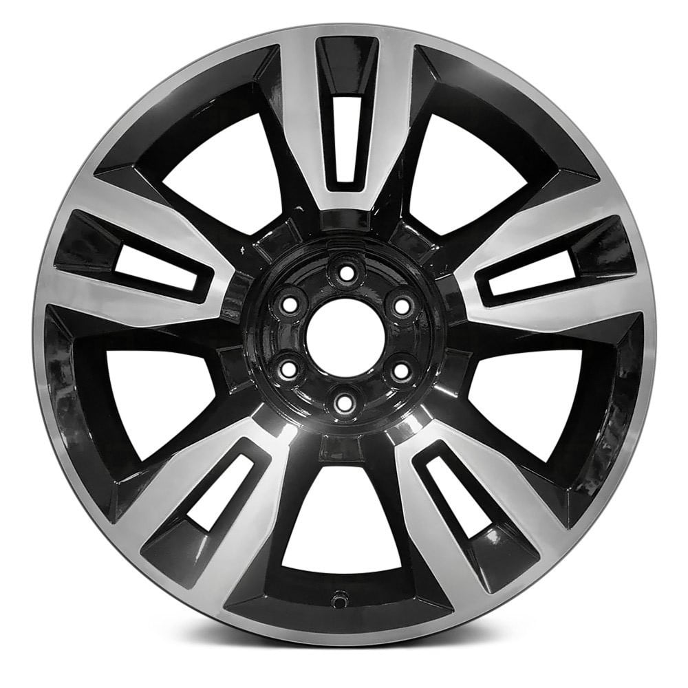 Replikaz® ALY05821U45N - Double 5-Spoke Machined Face with Painted ...