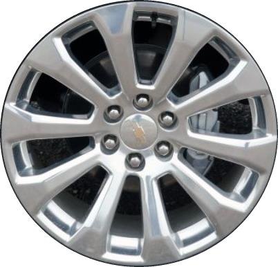 Replikaz® ALY05922U80N - 10 I-Spoke Polished 22x9 Alloy Factory Wheel ...