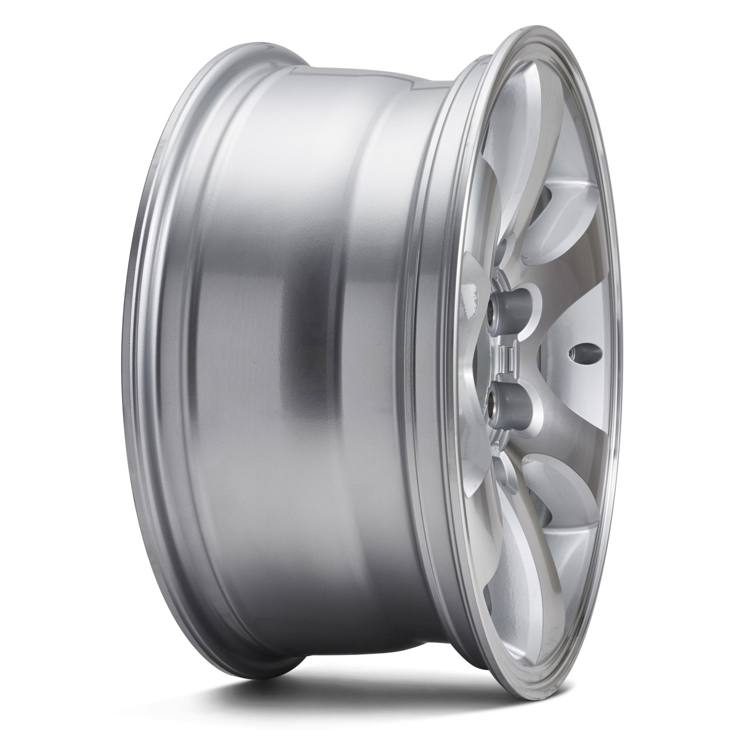 Replikaz® ALY69430U20N - 6 I-Spoke Machined Face with Painted Silver ...