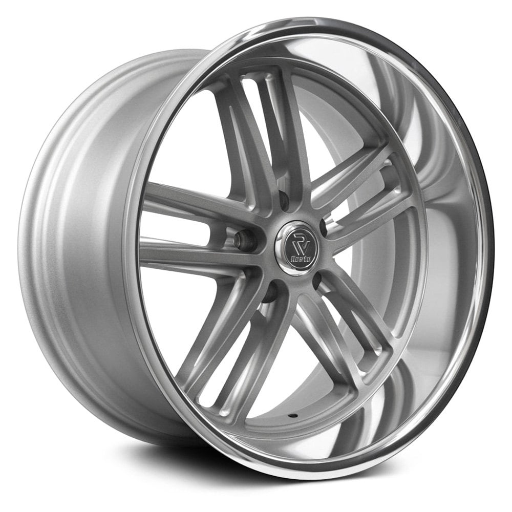 RESTO VINTAGE WHEEL CO® MAVERICK Wheels - Gunmetal with Milled Windows ...