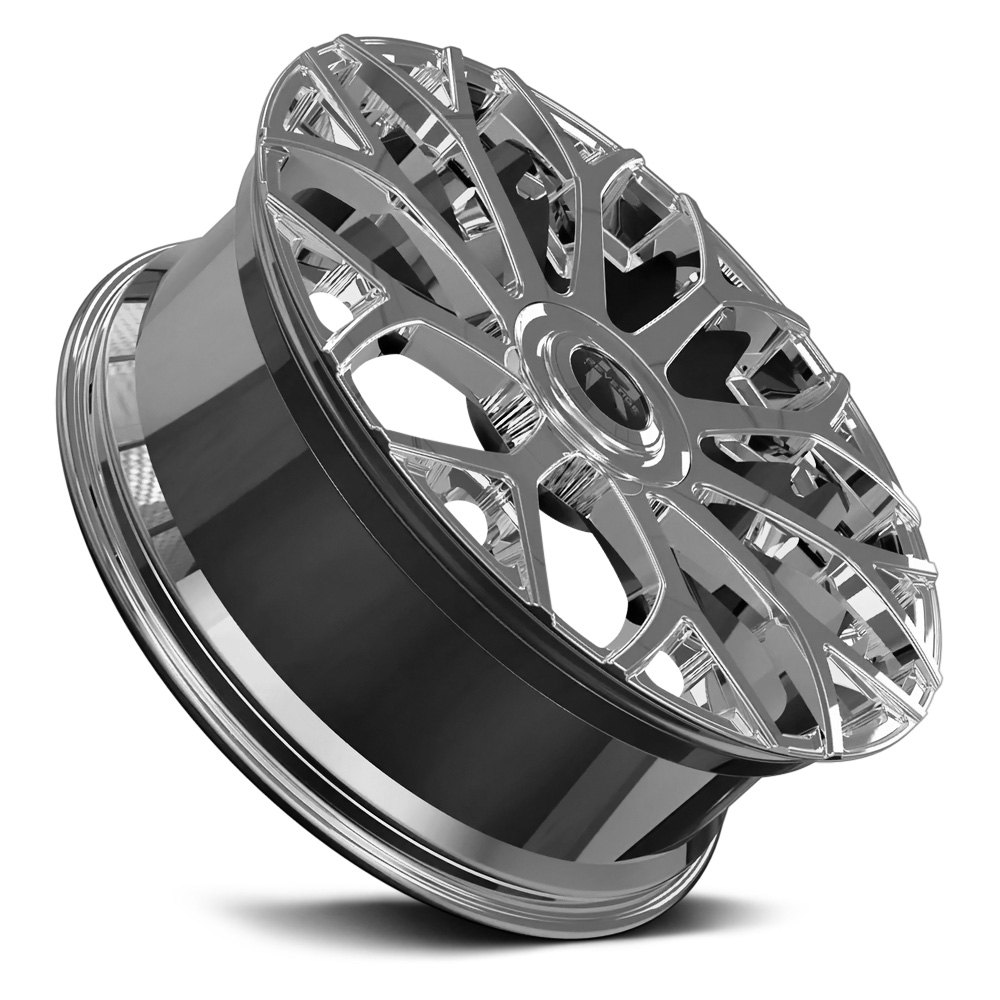 REVENGE LUXURY® RL-105 Wheels - Chrome with Floating Center Cap Rims