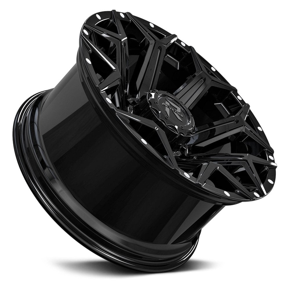 REVENGE OFFROAD® RV-202 Wheels - Gloss Black with Rivets Rims
