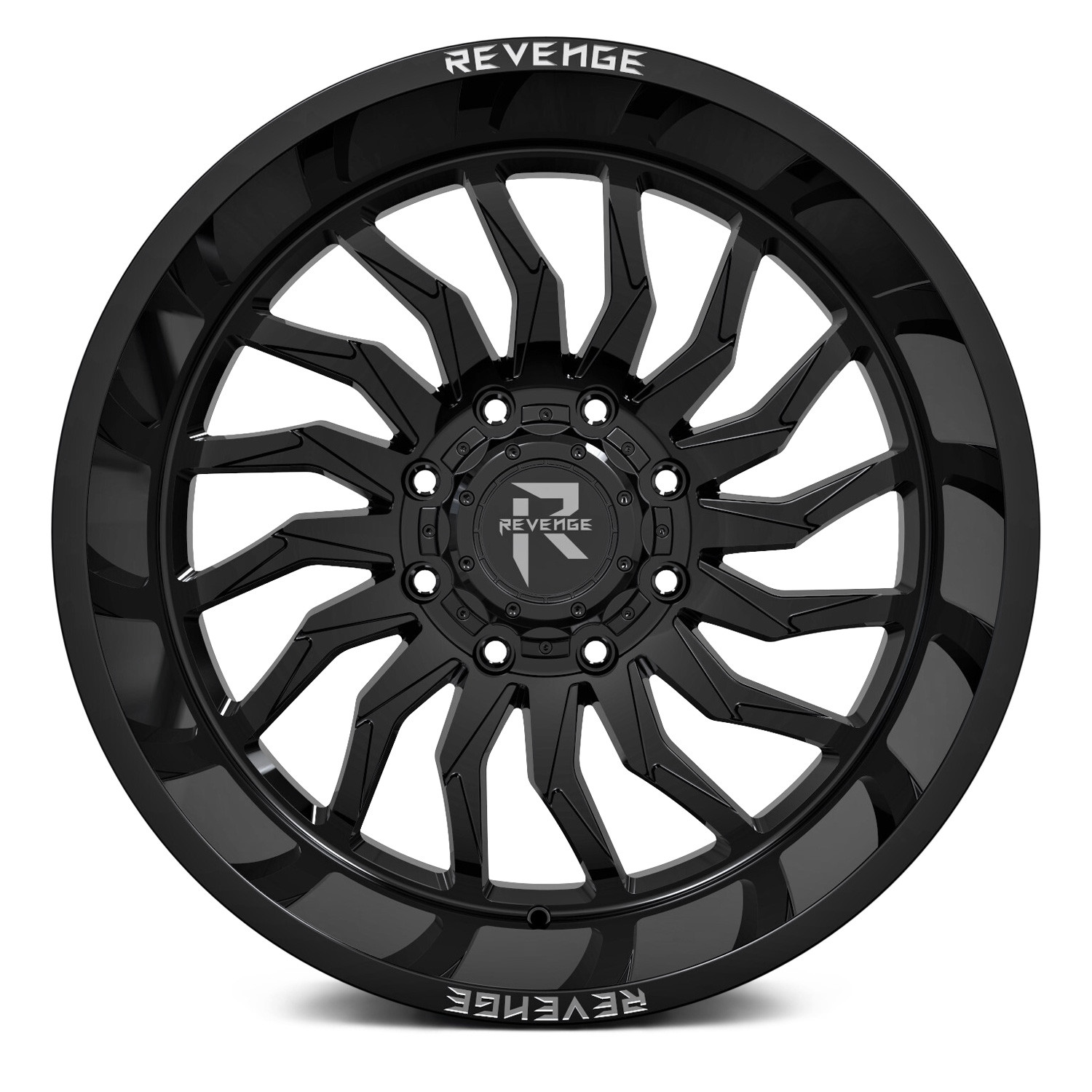REVENGE OFFROAD® RV-204 Wheels - Gloss Black Rims