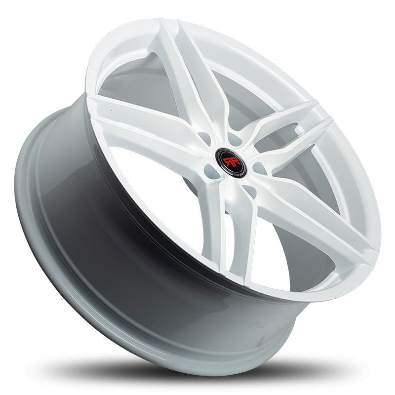 REVOLUTION RACING® RR14 Wheels - White Rims - RR14-18851143+40W