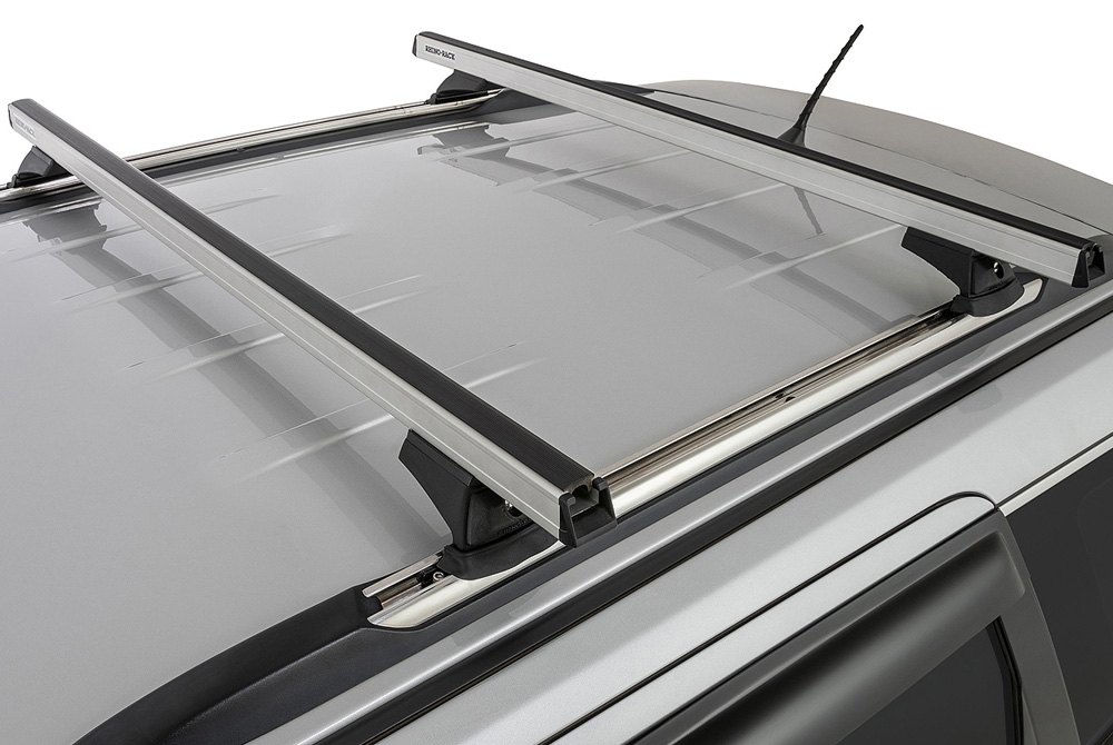 Rhino-Rack® JA9456 - Heavy Duty RCL Silver Roof Rack System