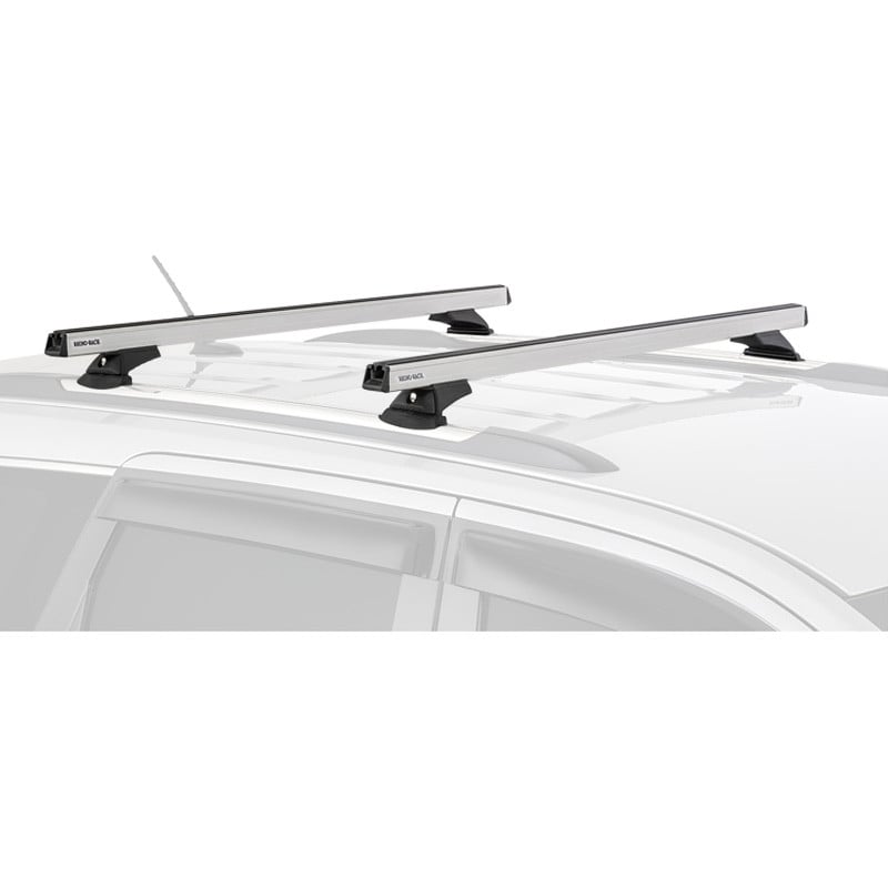 Rhino-Rack® JA9456 - Heavy Duty RCL Silver Roof Rack System