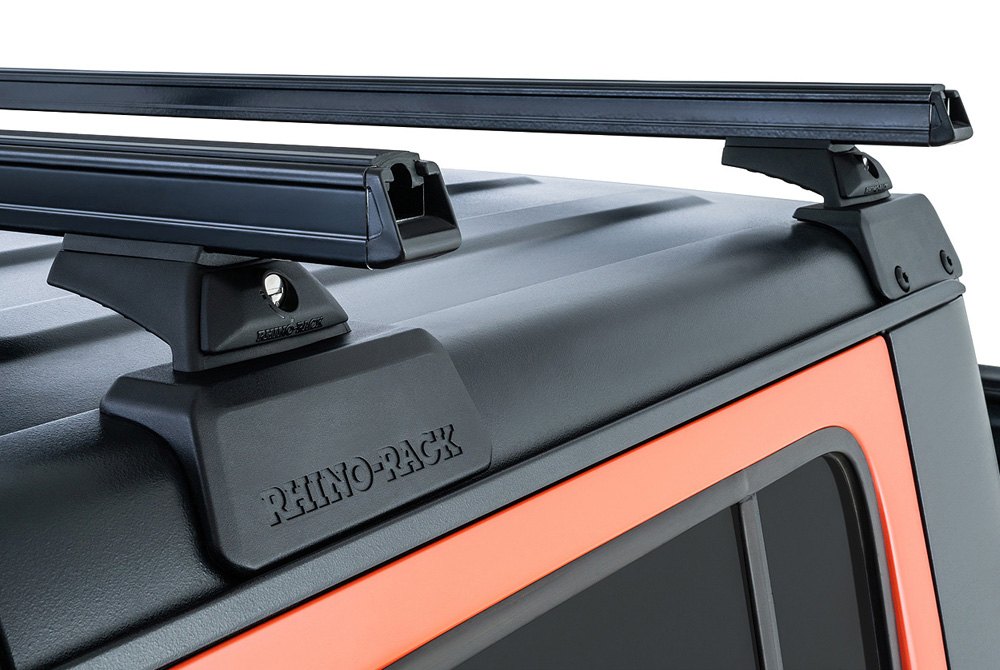 Rhino-Rack® JC-00297 - Heavy Duty RCL Black Backbone Mount Roof Rack System
