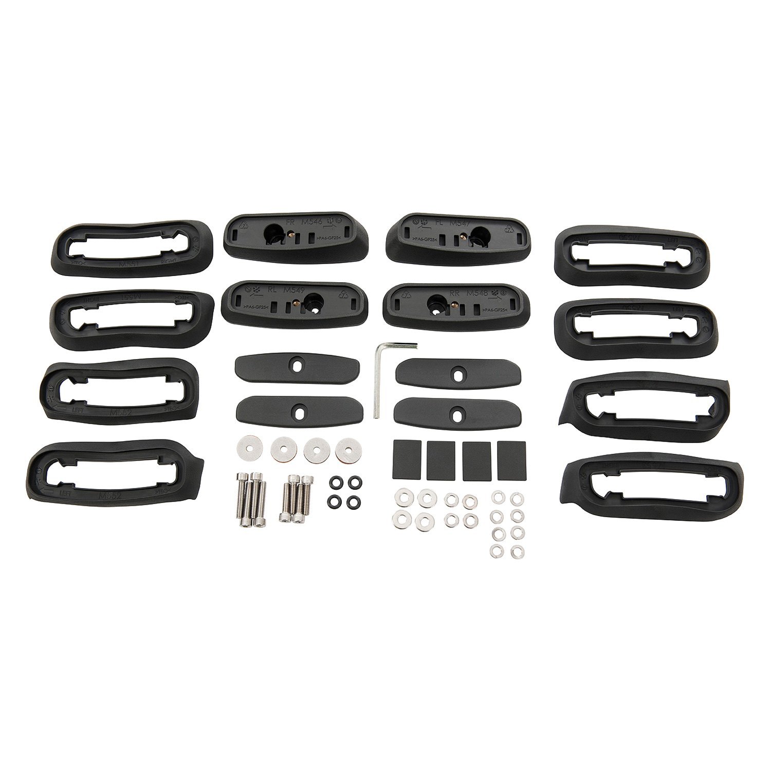 Rhino-Rack® RCP24-BK - RCP Series Base Kit