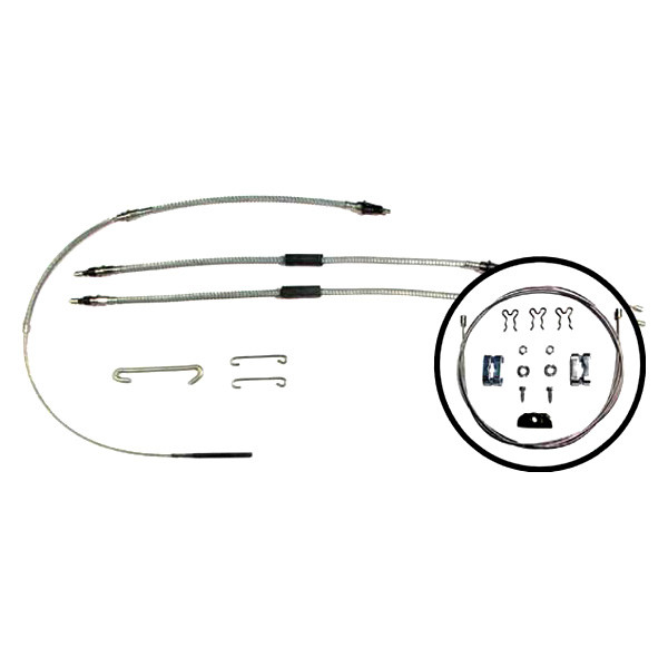 The Right Stuff® RSBCA08S - Stainless Steel Parking Brake Cable Set