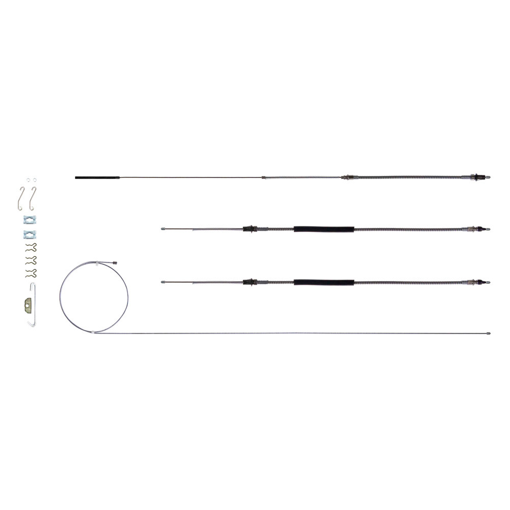 The Right Stuff® RSBCC08S - Stainless Steel Parking Brake Cable Set