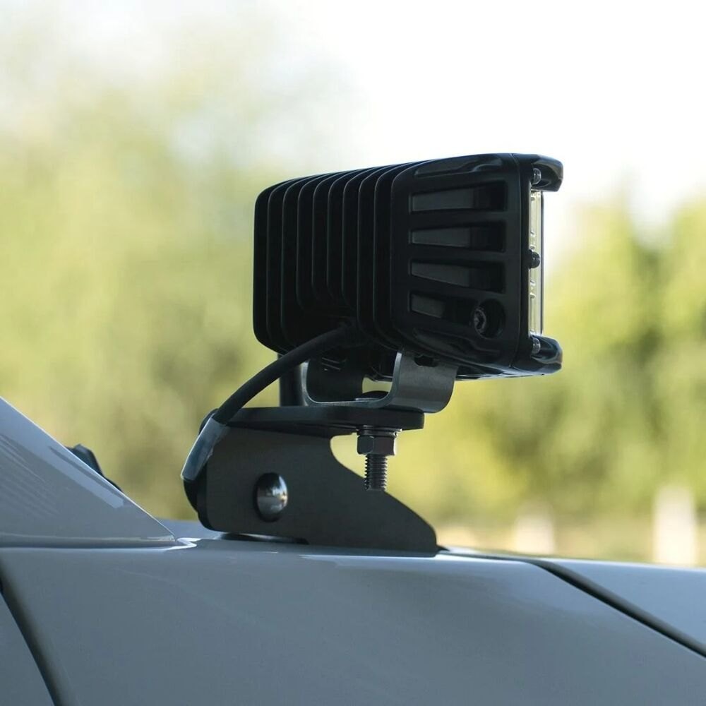 Rigid Industries® 46735 - A-Pillar Mounts for LED Lights