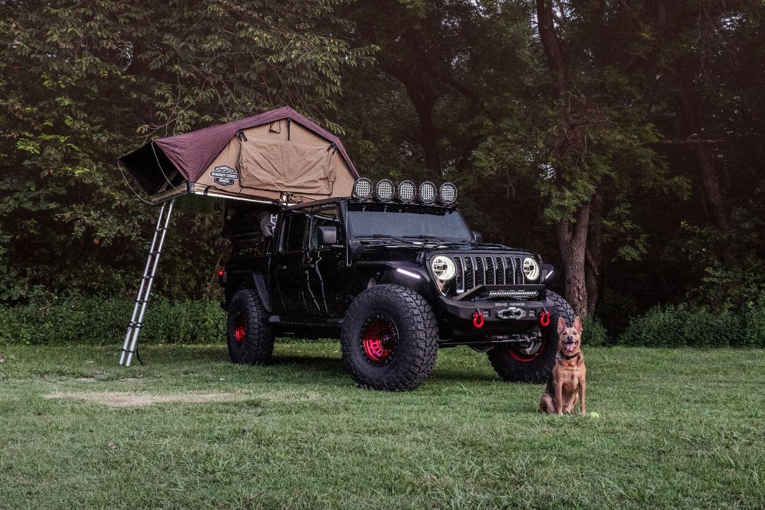 Road Armor® 500BRS-BRKTKIT - Treck Rack Base Mounting Bracket Kit