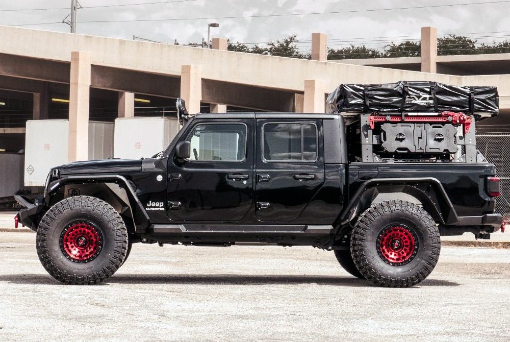 Road Armor® 520BRS52B - Adjustable Bed Rack System