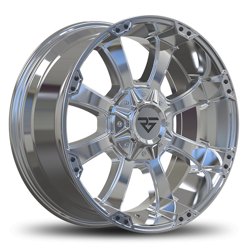 ROCK FORGED® FF44 Wheels - Chrome Rims