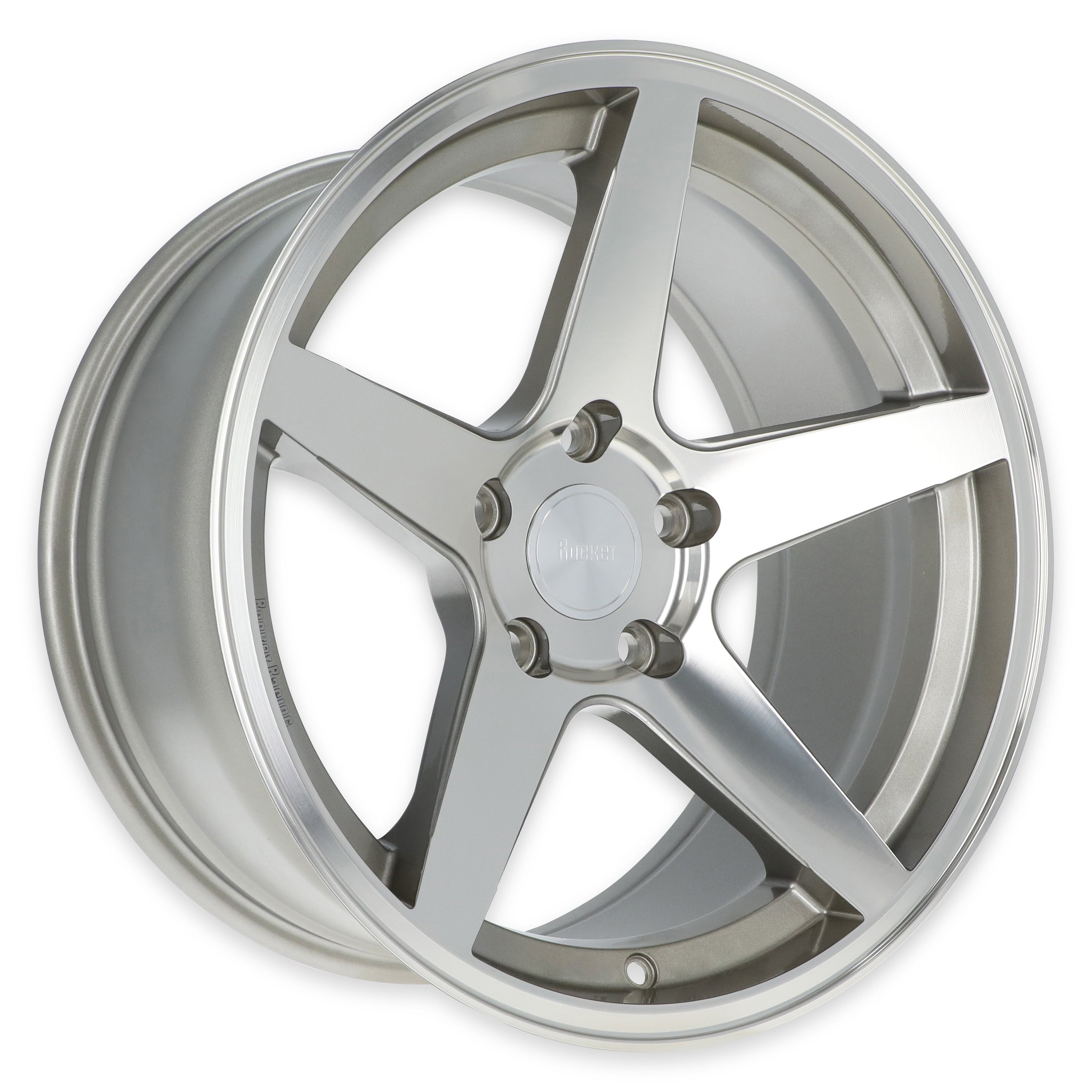 ROCKET RACING® FLARE Wheels - Machined with Titanium Accents Rims
