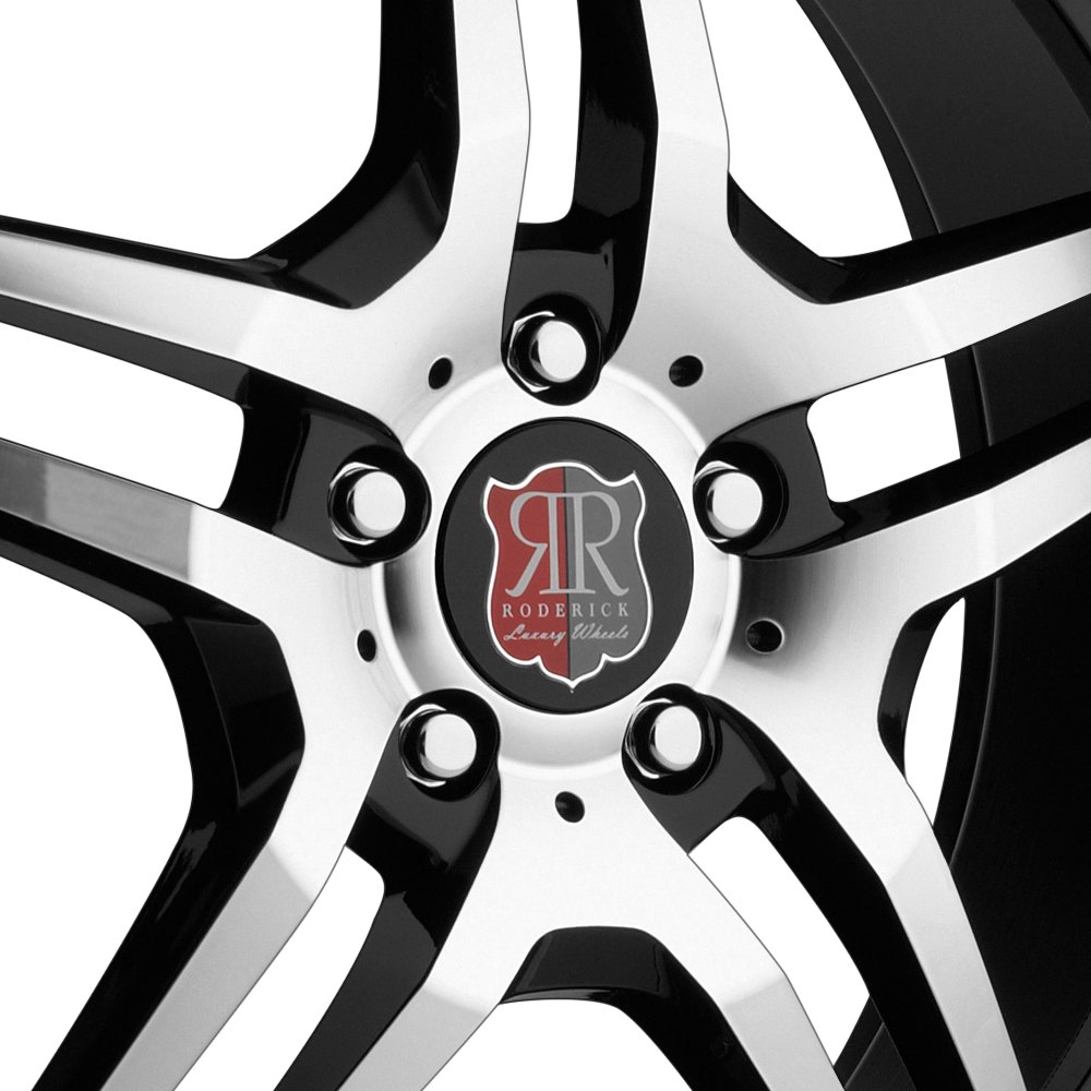 MRR® RW2 Wheels - Black with Machined Face And SS Lip Rims ...