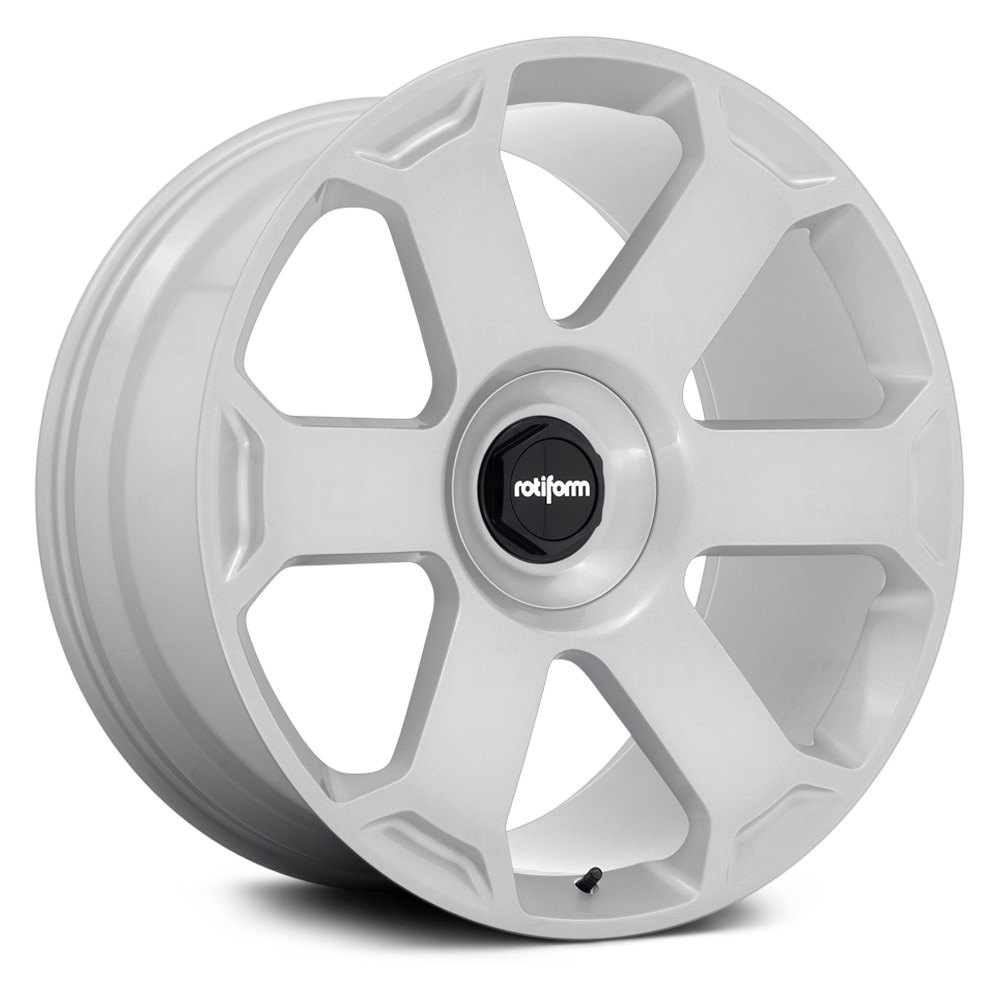 ROTIFORM® AVS FORGED MONOBLOCK Wheels - Gloss White Rims