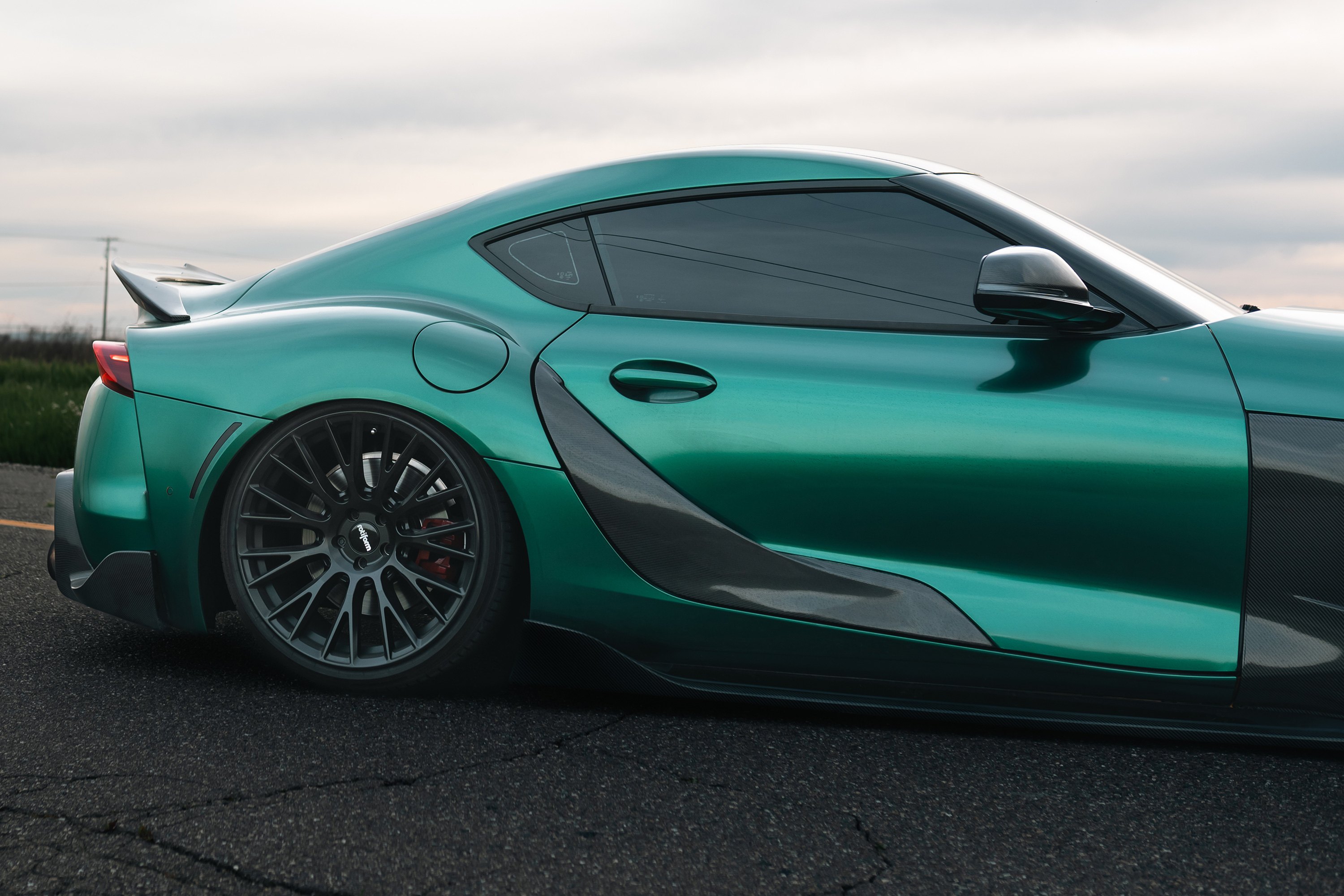 ROTIFORM® LSE Wheels - Satin Black Rims