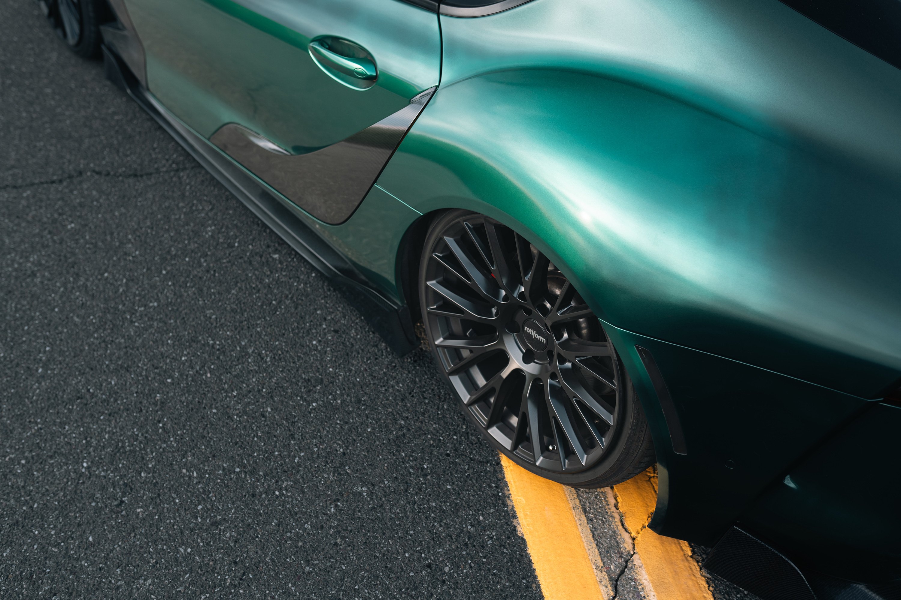 ROTIFORM® LSE Wheels - Satin Black Rims